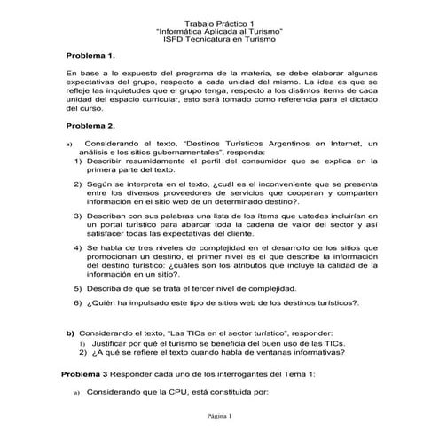 Trabajo Práctico N°1 - Introducción a la Informática | DOC