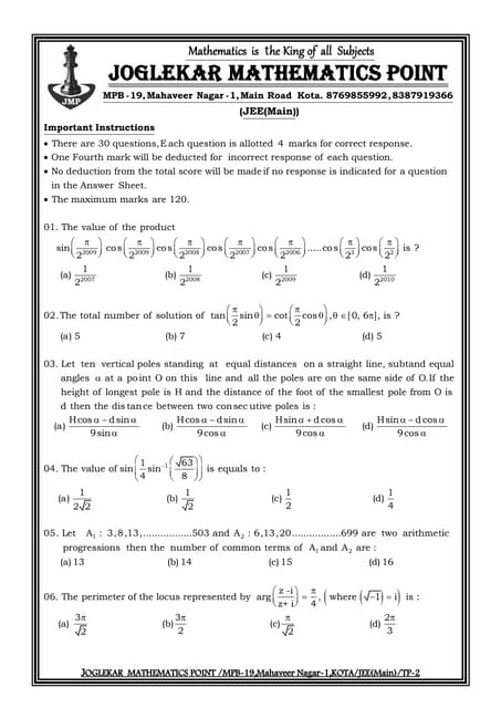 imo worksheet for class 9 and 10 | PDF