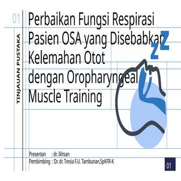 Perbaikan Fungsi Respirasi OSA dengan OMT | PPTX
