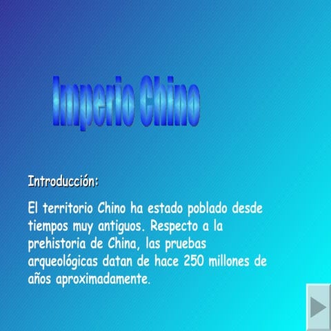 Imperio Chino - 7º B | PPT