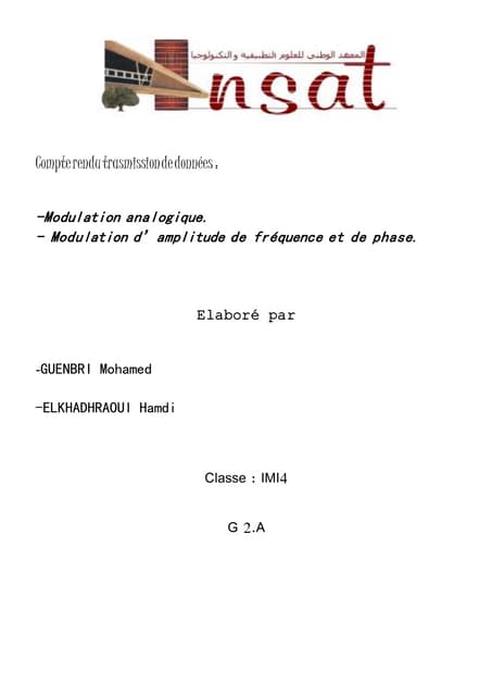 ASK,FSK and M-PSK using Matlab | PDF