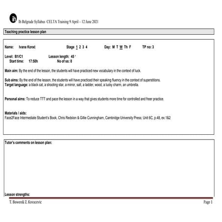 CELTA course - TP 3-8 Full lesson plan with LA sheet.pdf