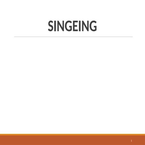 Singeing process in textile pretreament- Textile Engineering | PPTX ...