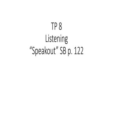 TP 8.pptx for a Celta course training good | PPTX