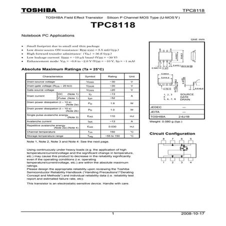 Tpc8118 | PDF