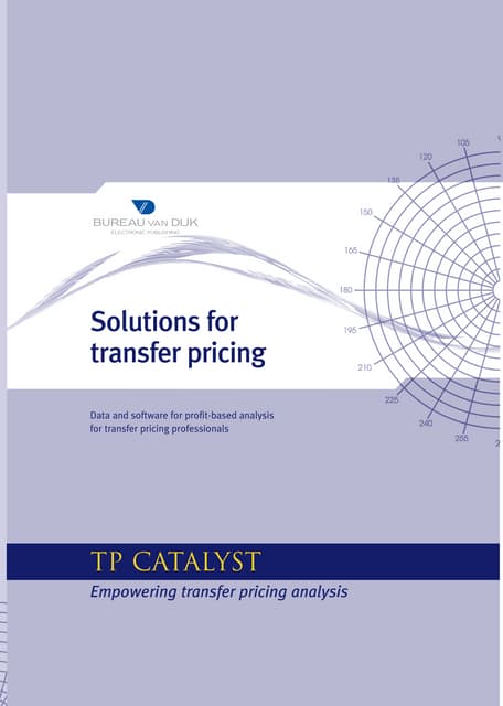 Transfer Pricing Database and Software Catalyst | PDF | Europe Travel ...