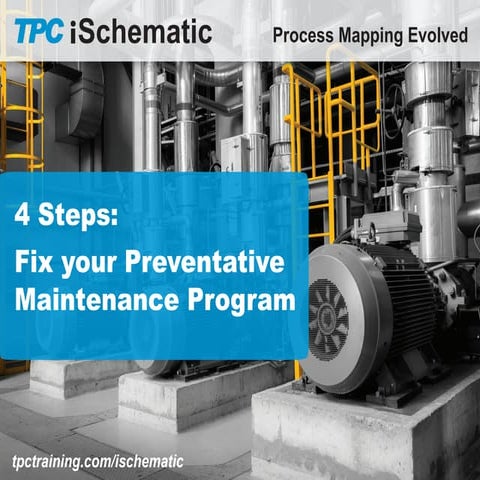4 Steps – Fix your Preventative Maintenance Program | PPT