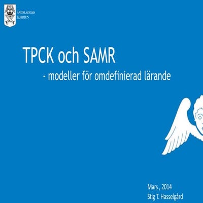 Tpck samr munka f 6 | PPTX | Education