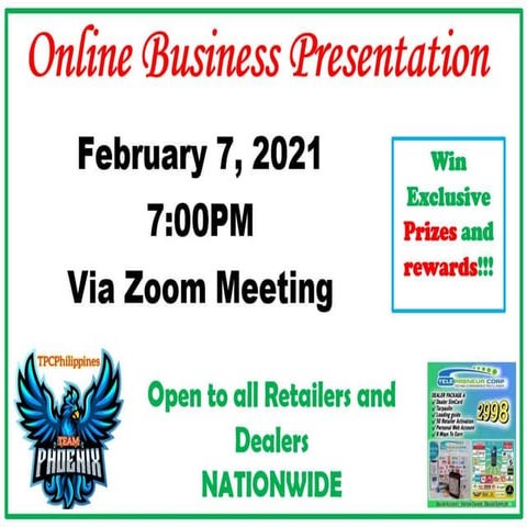 TPC load wallet distributor in Philippines | PPTX | Government Support ...