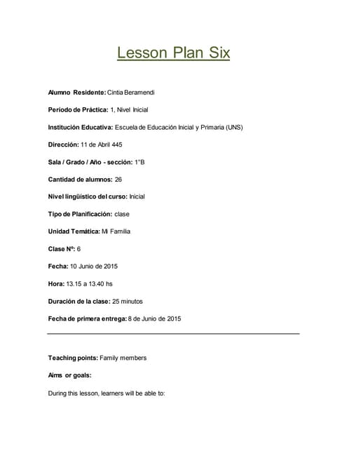 Detailed Lesson Plan in English 1 | PDF