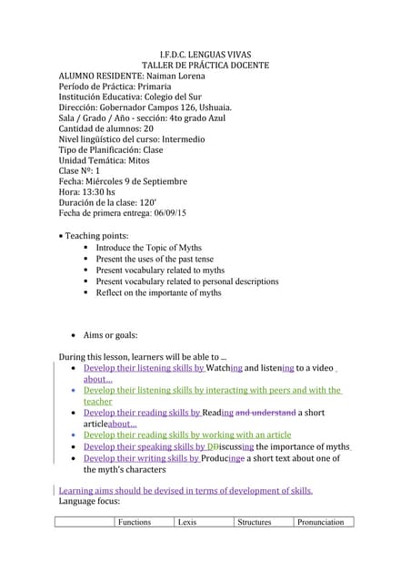 Detailed: Lesson plan in literature for grade 7 students | DOCX