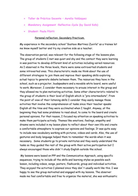 Lesson plan 3 - Kindergarten | PDF