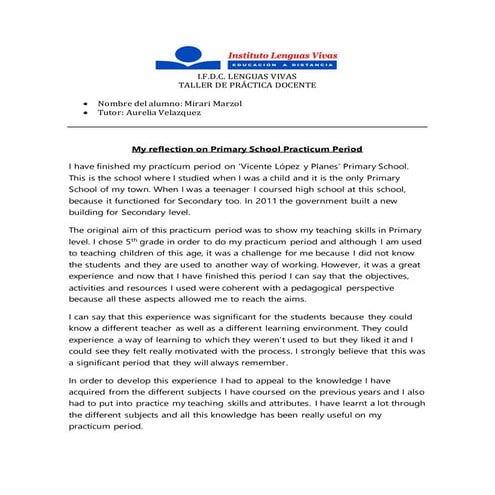 Tpd primary reflection | DOCX