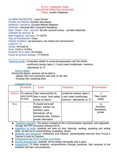 lesson plan 4- primary level | PDF