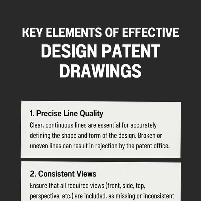 Key Elements of Effective Design Patent Drawings | The Patent Experts | PDF