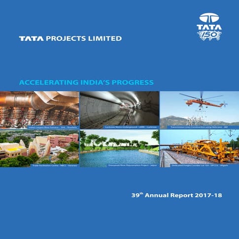 Tata Projects Ltd. 39th annual report 2017-18 | PDF