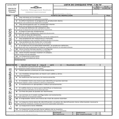 TPM 4 - Jishu-Hozen | PDF