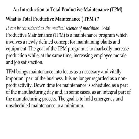 Tpm+basics | PPT