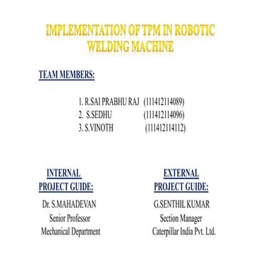Tpm implementation oee increment | PPTX