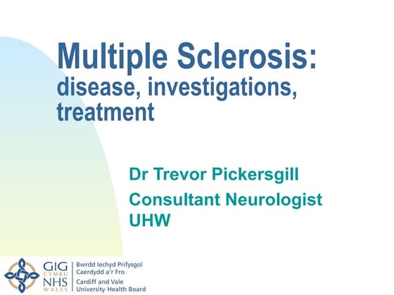 ICD-10 Codes for Multiple sclerosis (MS) | PDF