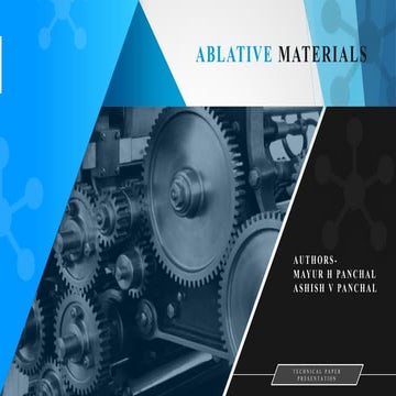Ablative Materials | PPTX