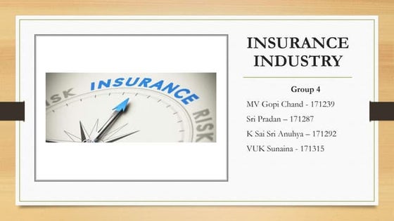 Indian insurance industry overview & market development analysis | PPTX ...