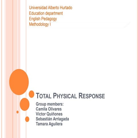 Total Physical Response presentation | PPTX