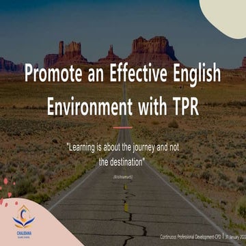 TPR For Chinese Language Teaching | PPT