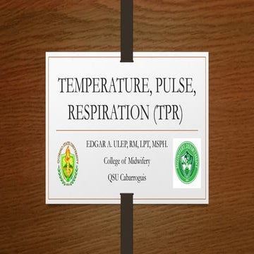 Tpr procedure in english | PPTX