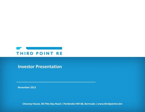 Third Point RE Placeholder Presentation | PPTX