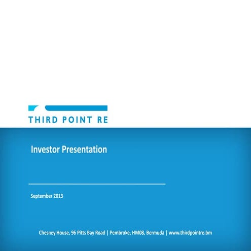 Third Point September Presentation | PDF | Stocks and Bonds | Personal ...