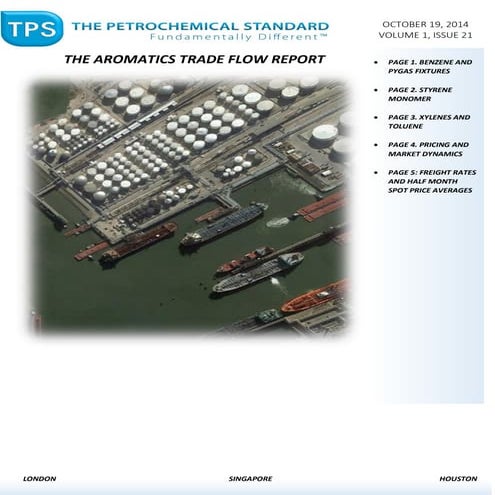 Petchem Standard's Aromatics Trade Flow Report | PDF