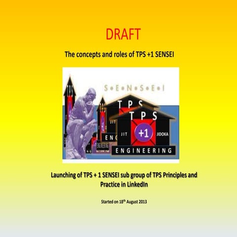 TPS+1 Through continuous PDCA | PPTX