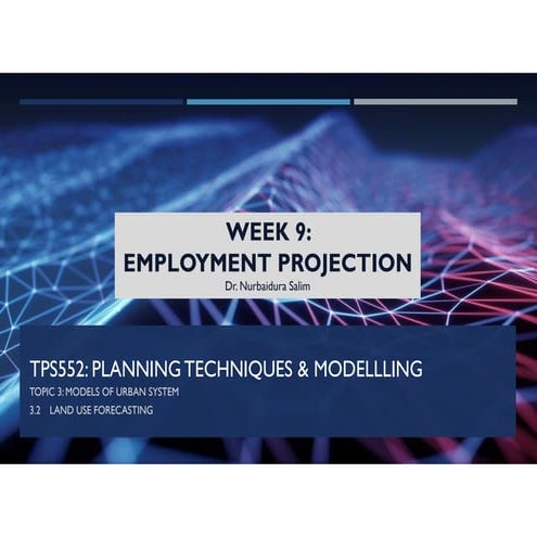 Tps552 Employment Projection (week 9).pdf