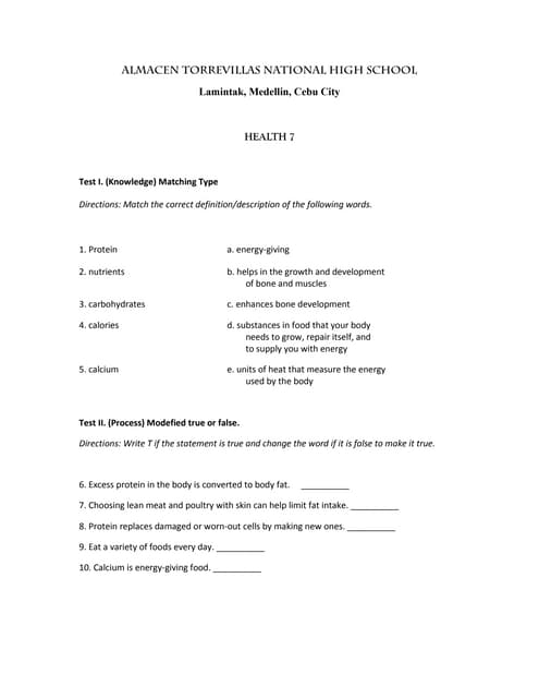 most least aand learned skills 4th quarter.doc