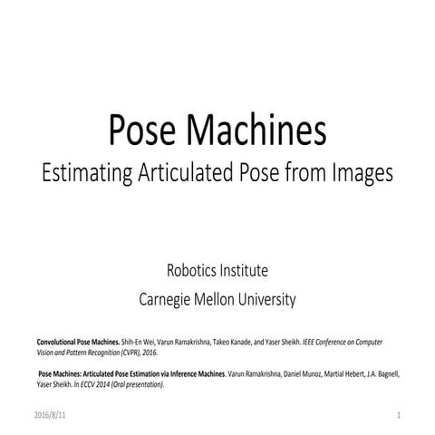 Pose Machine | PPTX