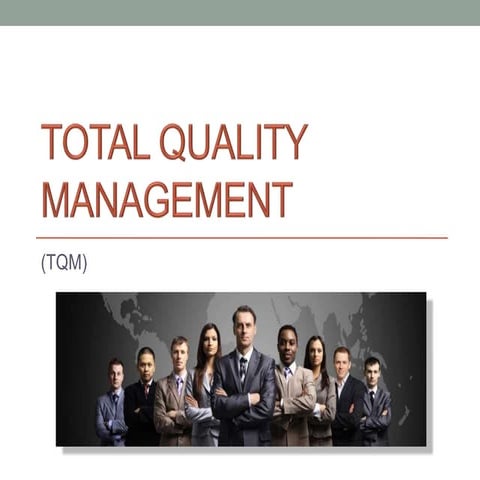 Total Quality Management | PPT