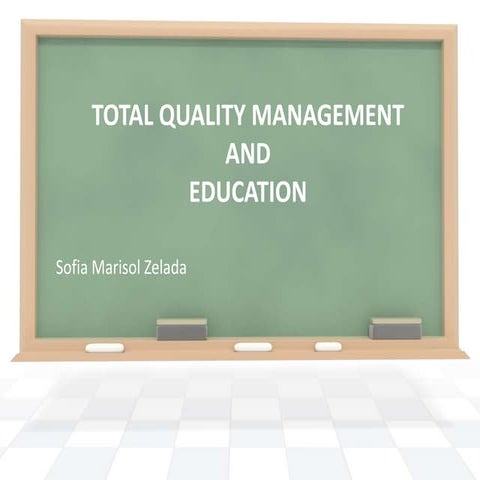 Total Quality Management in Education | PPTX