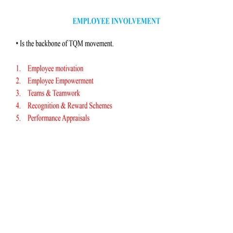 Employee Involvement in industry and role of employee | PPT