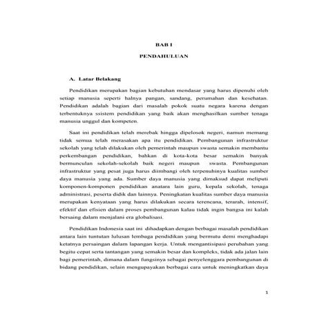 Tqm (manajemen mutu terpadu) | PDF