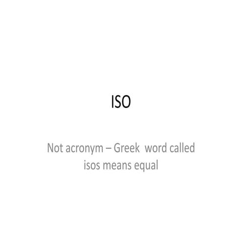 TOTAL QUALITY MANAGEMENT-UNIT V QUALITY SYSTEMS | PPT