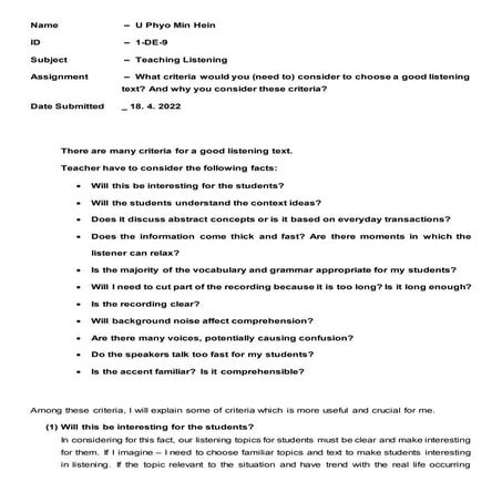 ESL Assignment | DOCX