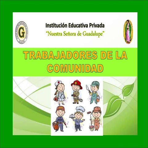 Trabajadores de la comunidad | PPTX