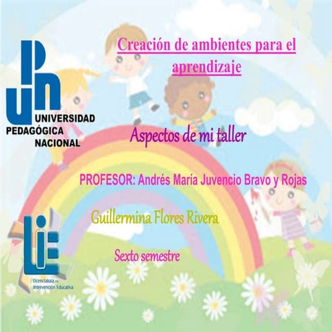 Trabajando en mi proyecto. El medio ambiente | PPT