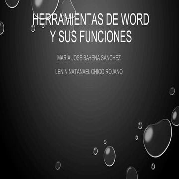 Guia para identificar los botones de microsoft word. | DOCX