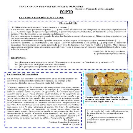 Trabajo egipto | PDF