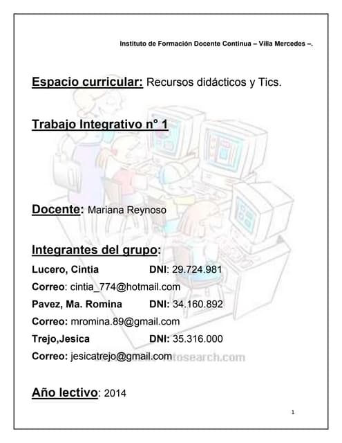 Secuencia lengua-tics 1 | PDF