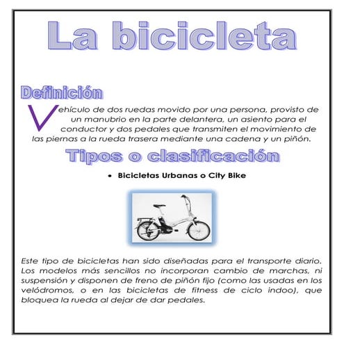 Historia de la bicicleta | DOC
