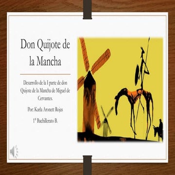 Don quijote de la mancha | PPT