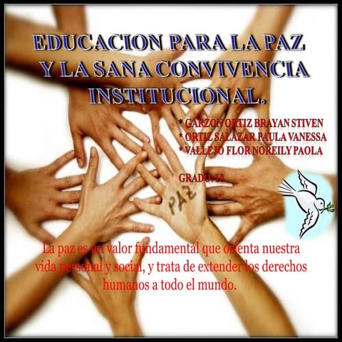El Valor de la Paz | PPTX